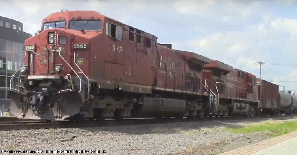 Southbound K Train w/ a We`thered Leader